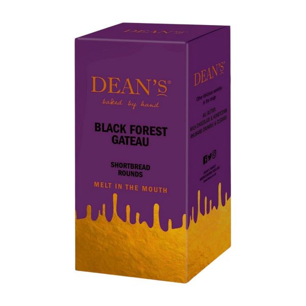 Dean's Black Forest Gateau Shortbread Rounds (150g) - The Pop Up Deli