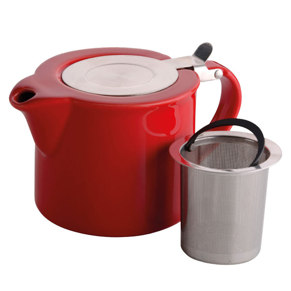 Bia Red 2 Cup Infuser Teapot - The Pop Up Deli