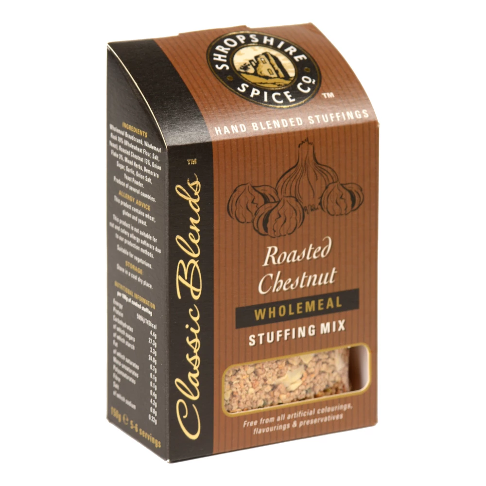 Shropshire Spice Co Roasted Chestnut Stuffing (150g) - The Pop Up Deli